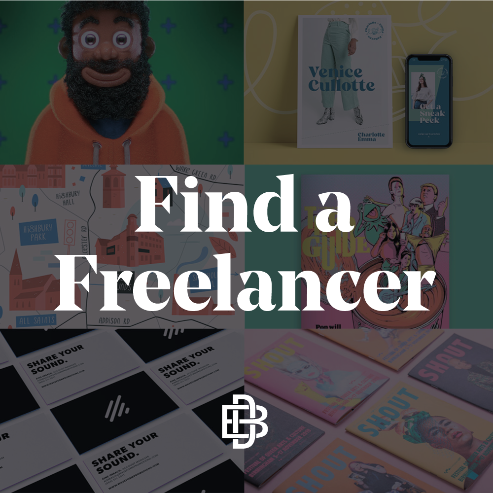 Find a freelancer – Birmingham Design